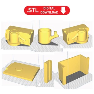 Coffee Mug Plaster Mold: 3D Printer STL File (250ml) - Etsy