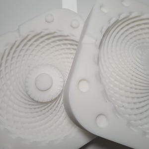 Rodin Coil Silicone Mold: Torus Epoxy Casting (24 Round) - Etsy