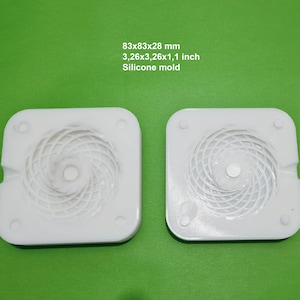 Rodin Coil Silicone Mold: Torus Epoxy Resin Casting - Etsy