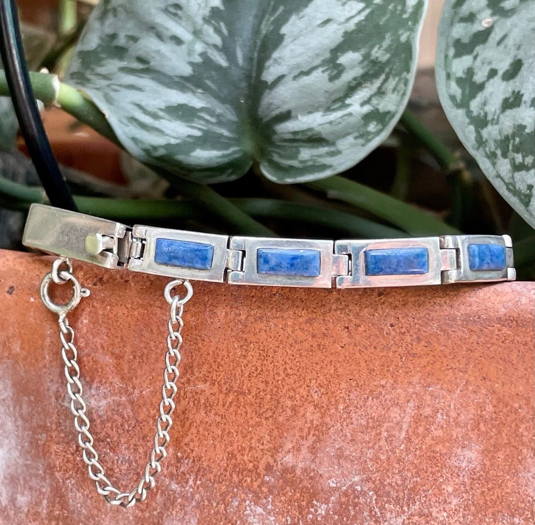 Denim Blue Calvin Begay Navajo Signed 25 Gr Lovely Chunky Lapis TSF ...