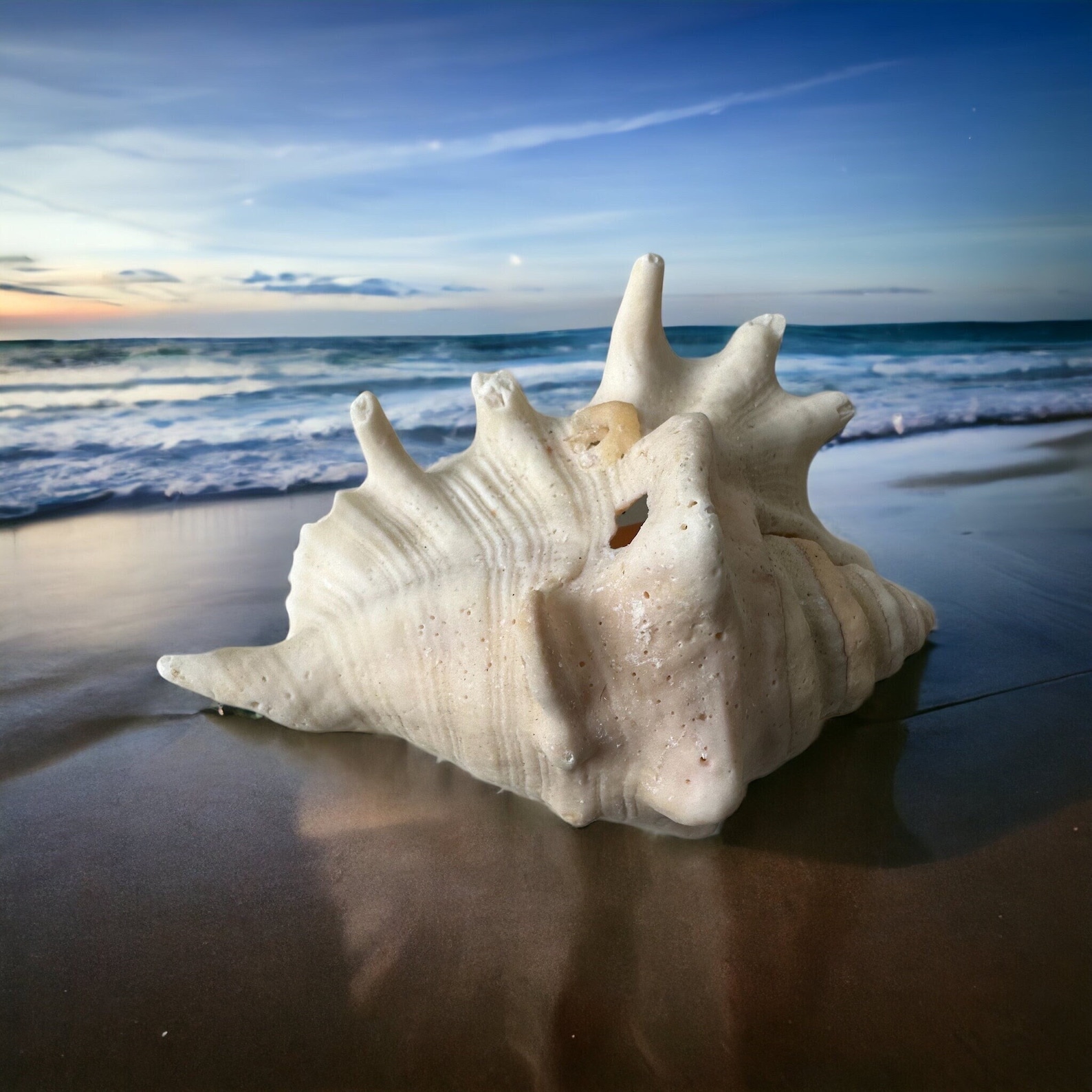 RARE LARGE CONCH Seashell Natural Big Ocean Sea Shells Natural Vintage ...
