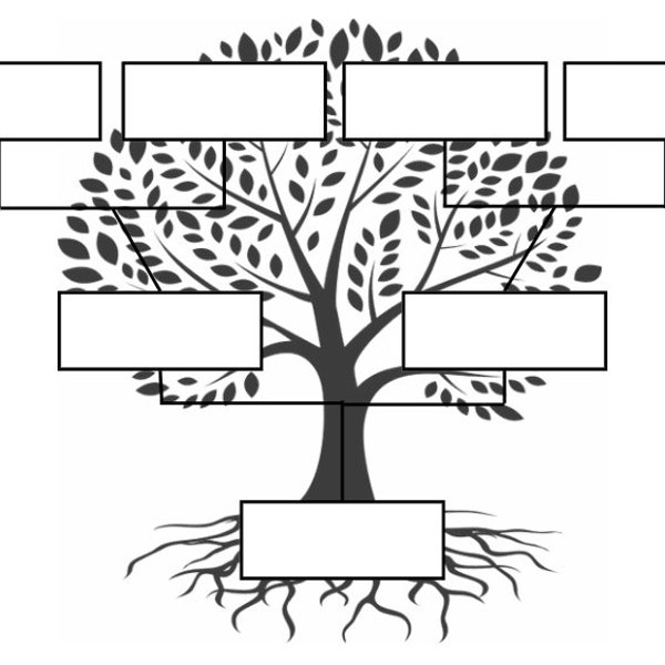 Family Tree Printable - Etsy
