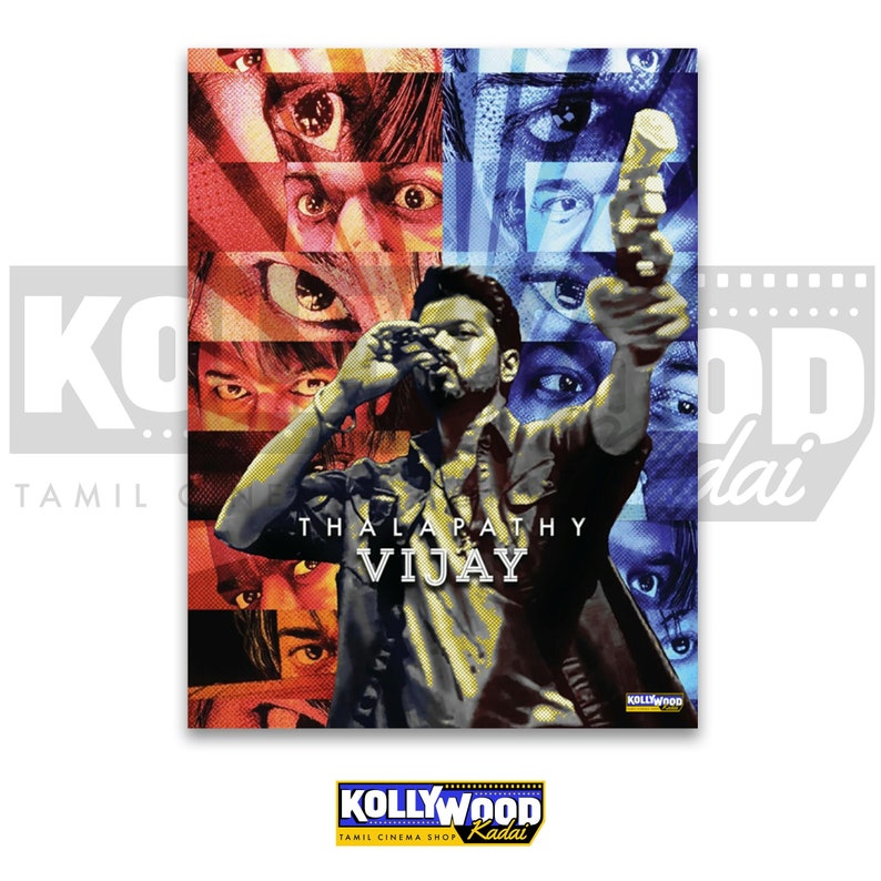 LEO VIJAY Badass Poster | THALAPATHY Vijay | Kollywood | 100% Original ...