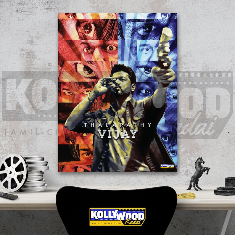 LEO VIJAY Badass Poster | THALAPATHY Vijay | Kollywood | 100% Original ...