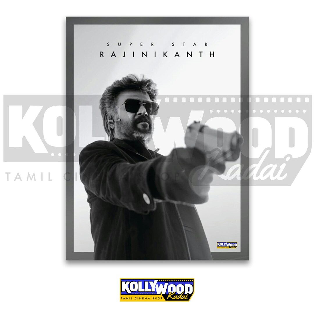 JAILER Black&white | SUPERSTAR Rajinikanth | Kollywood | 100% Original ...