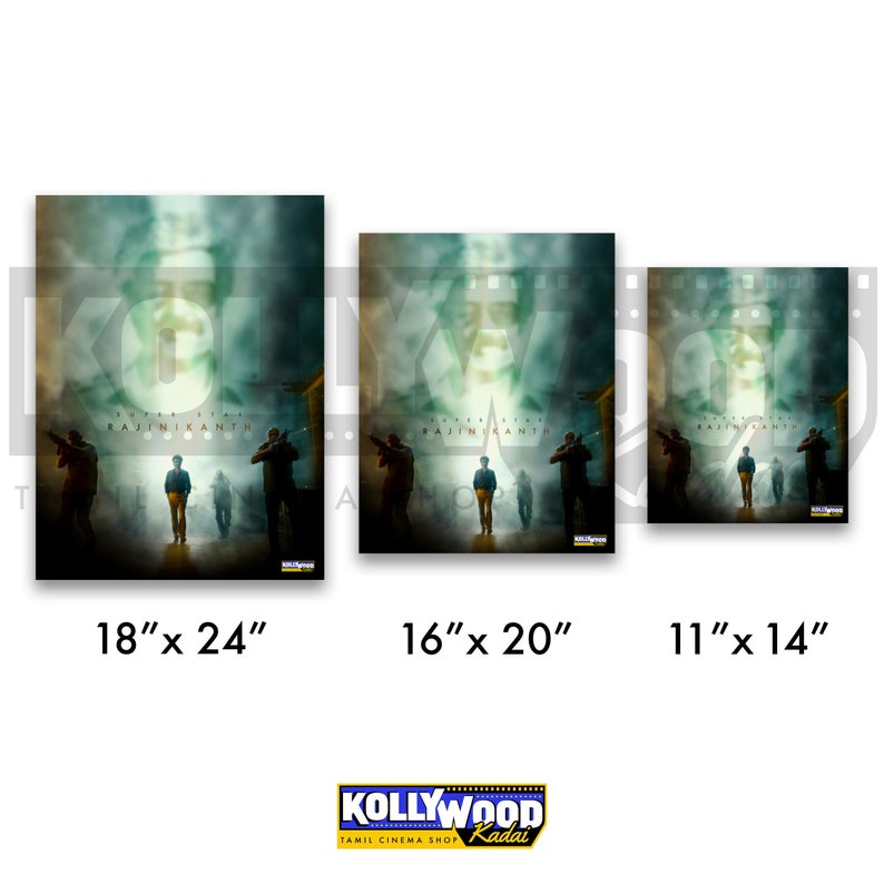 JAILER Poster | SUPERSTAR Rajinikanth | Kollywood | 100% Original ...