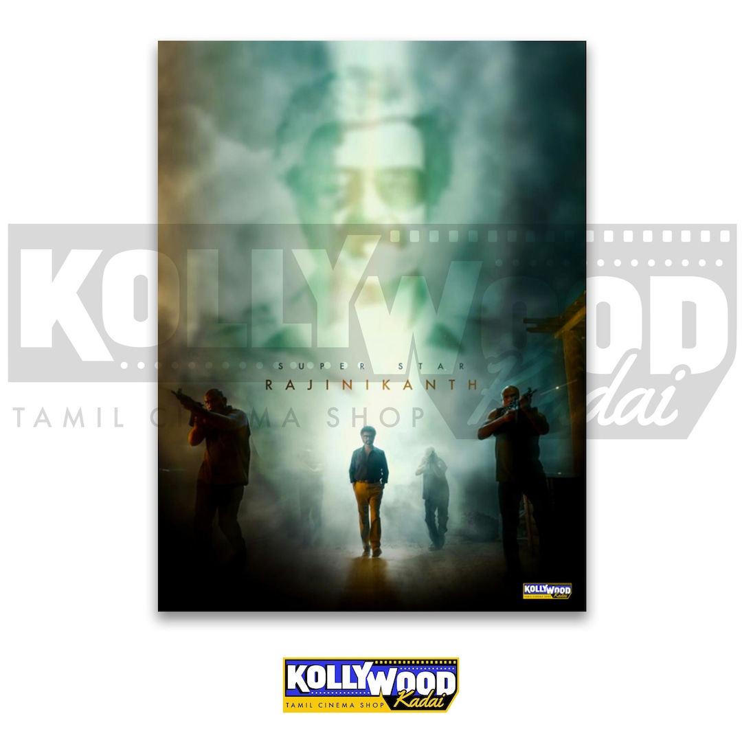 JAILER Poster | SUPERSTAR Rajinikanth | Kollywood | 100% Original ...