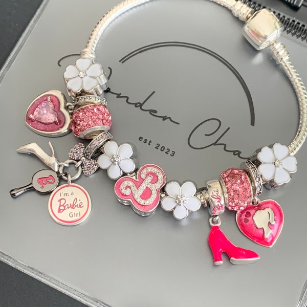 Barbie Charm Bracelet - Etsy
