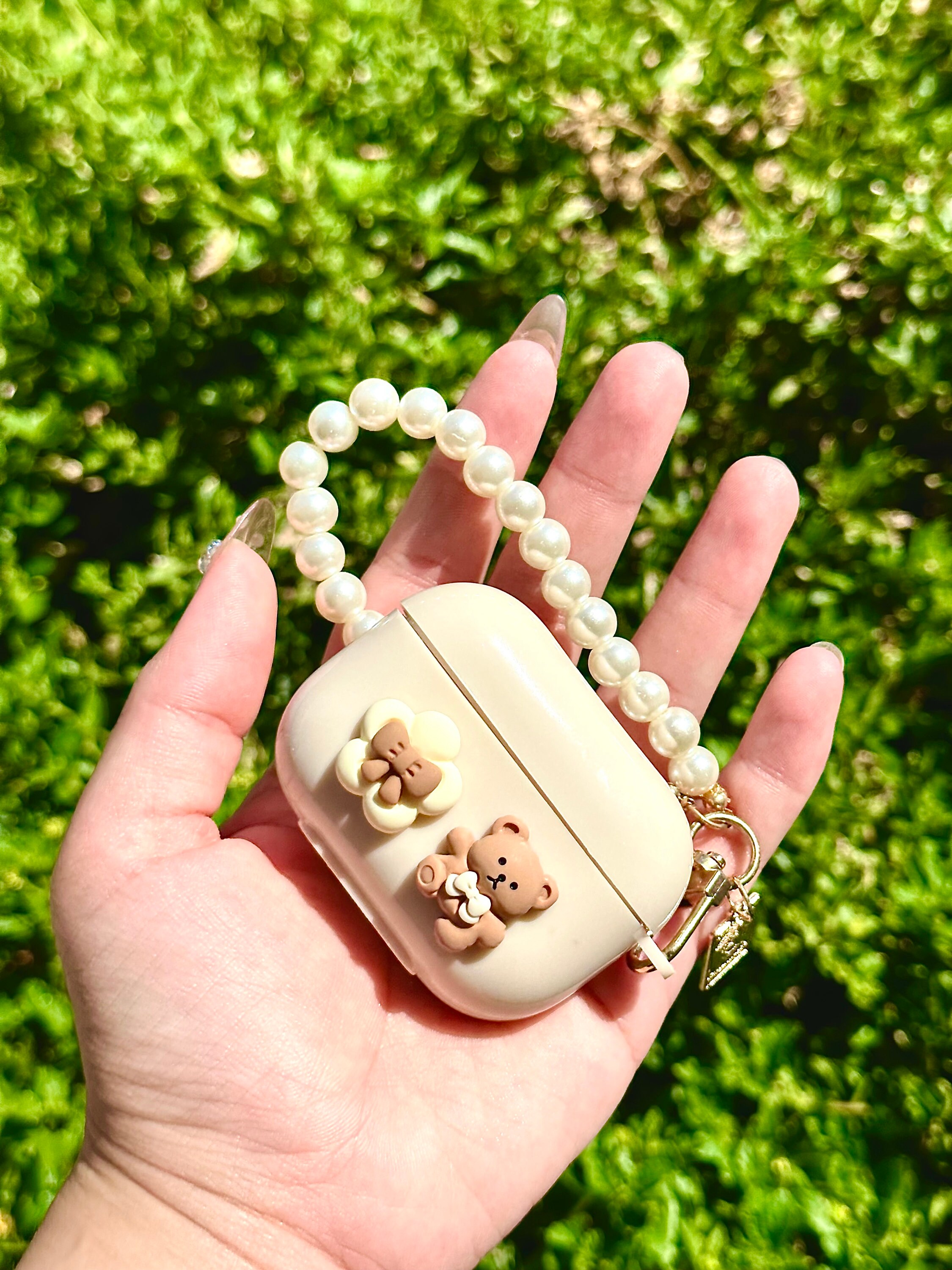 Cute Kawaii Teddy Bear Airpods Case High Quality Cute - Etsy