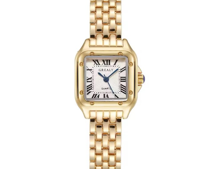 Vintage 1977 Panthere De Grealy Classic Watch - Etsy