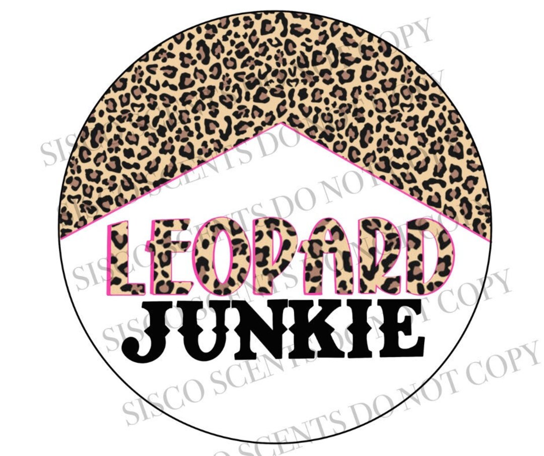 Leopard Junkie PNG File, Digital Downloads for Cardstock, Western PNGS ...