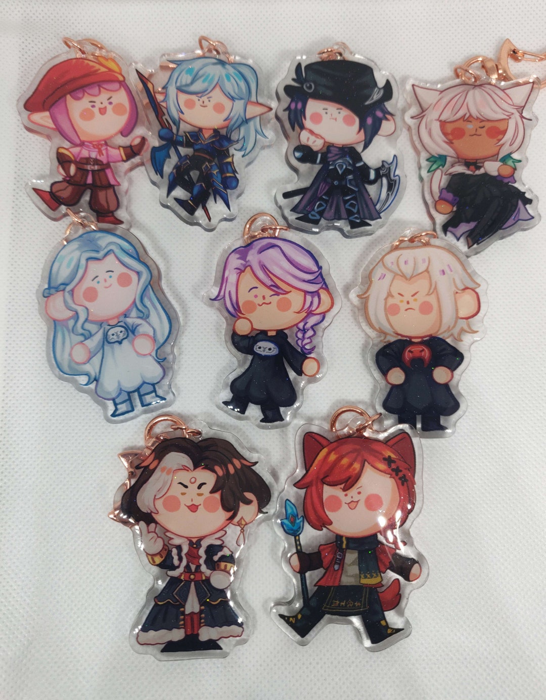 FFXIV 2.5" Chibi NPC Acrylic Charms Series 2 | Tataru Estinien Zero ...