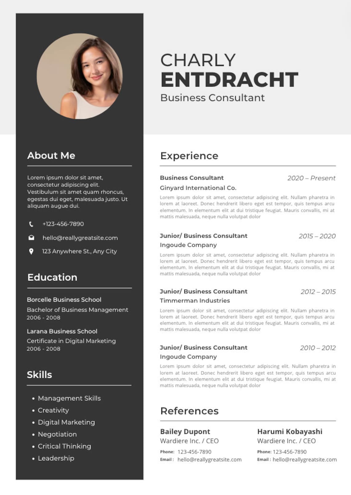 Resume, CV Template Pack, Resume Template Bundle Pack - Etsy