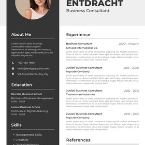 Resume, CV Template Pack, Resume Template Bundle Pack - Etsy