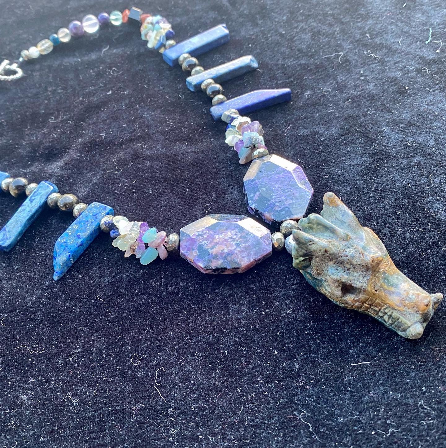 Wearable Crystal Grid Necklaces Meditation Tool Magickal Tool Magical ...