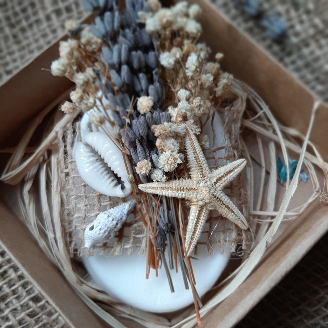 Starfish Sea Themed Gorgeous Handmade Soap Decorated With Real Dried ...