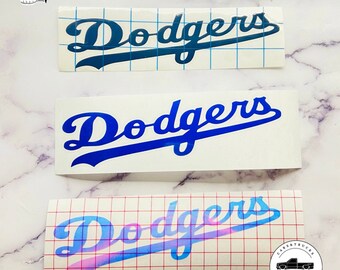 Vinyl La Dodgers Stickers - Etsy