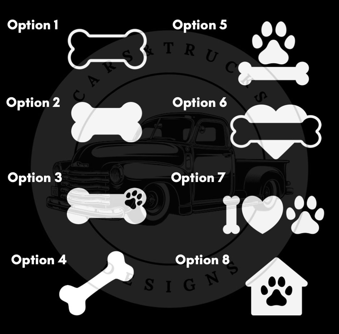 Dog Bone Stickers, Decal Vinyl, Dog Vinyl Decal Stickers, Dog House ...