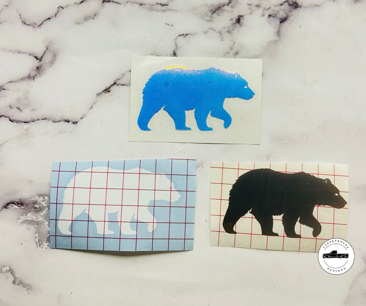 Bear Vinyl Decal Sticker, Vinyl Sticker - Etsy