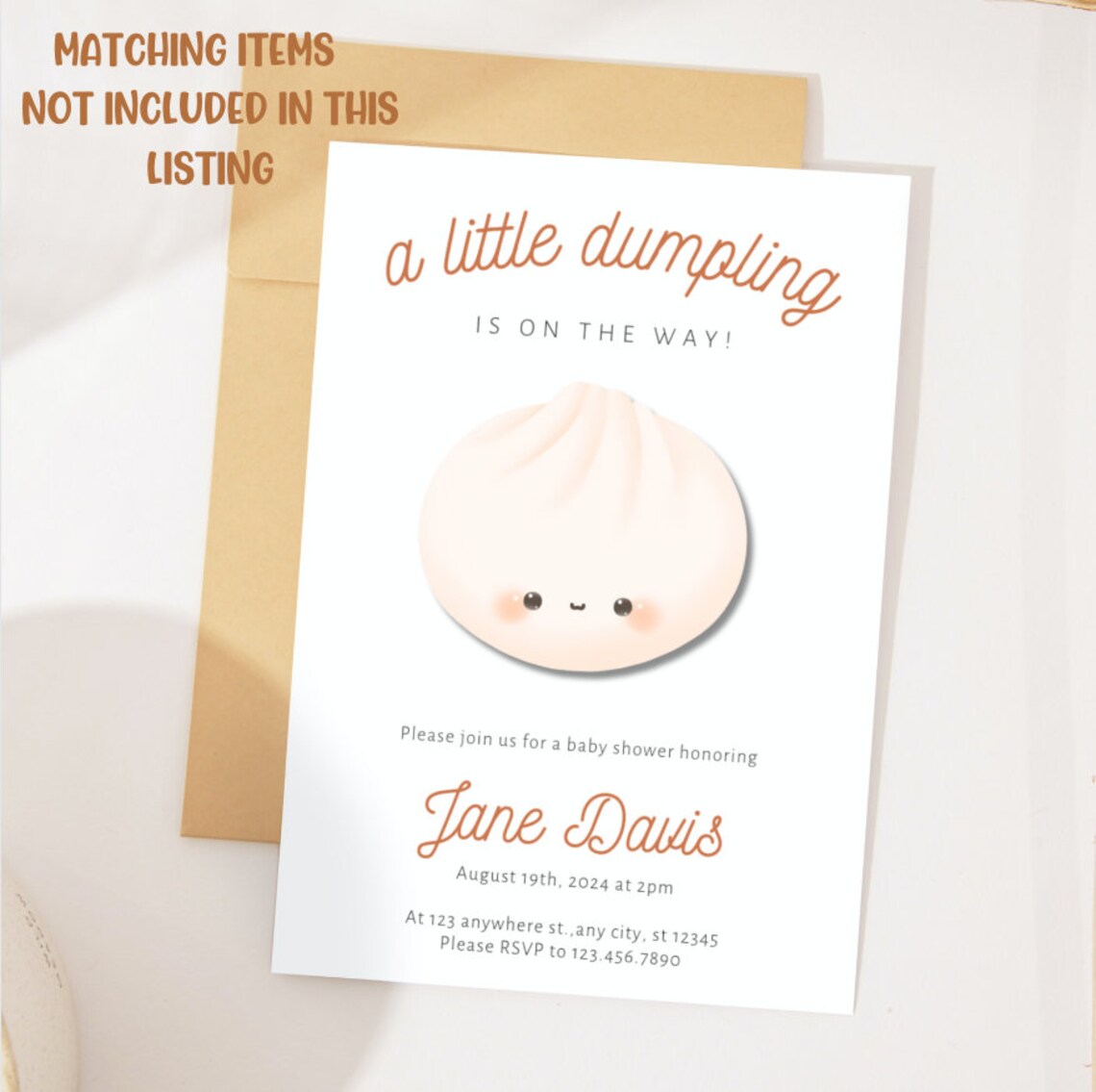 Dumpling Baby Shower Welcome Sign, Baby Shower, Editable Sign - Etsy
