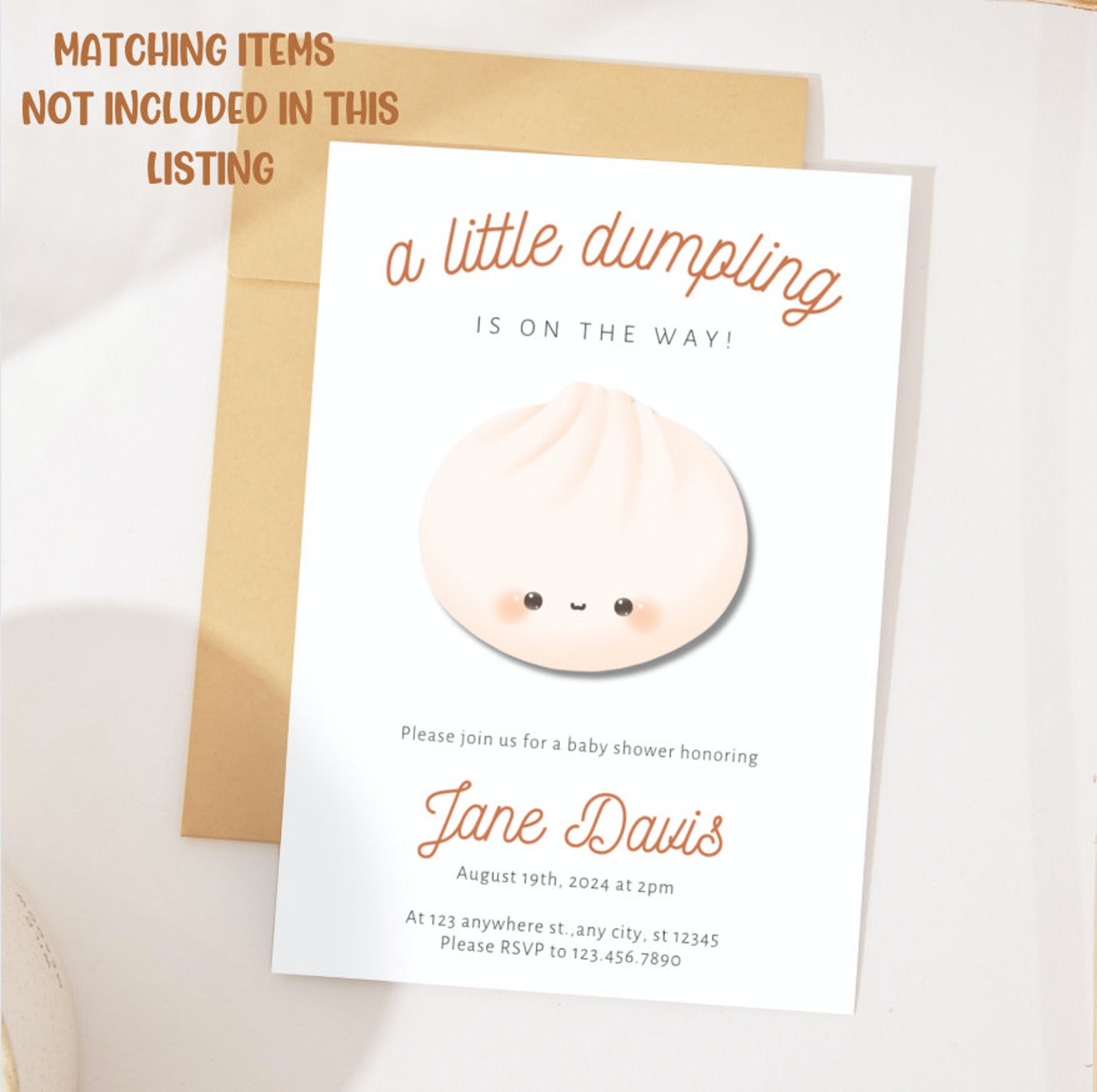 Editable Dumpling Baby Shower Signs, Custom Signs, Baby Shower Theme - Etsy