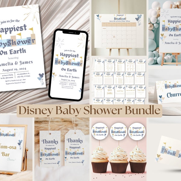 Disneyworld Welcome Baby Shower Sign - Etsy