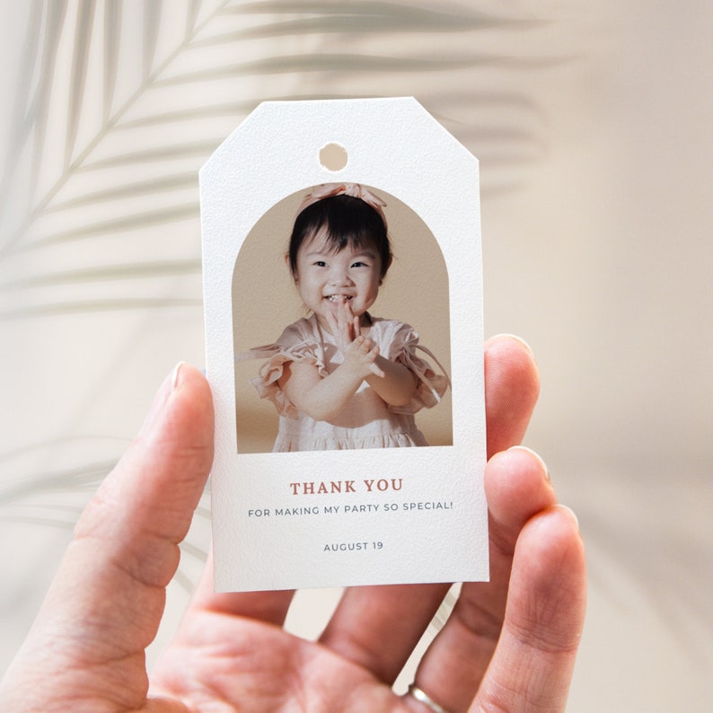 Personalized Thank You Tag, Party Favor Tag - Etsy