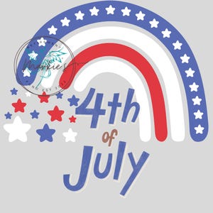 Fourth of July PNG Bundle #2 | 5 Digital Downloads for Patriots | Red ...