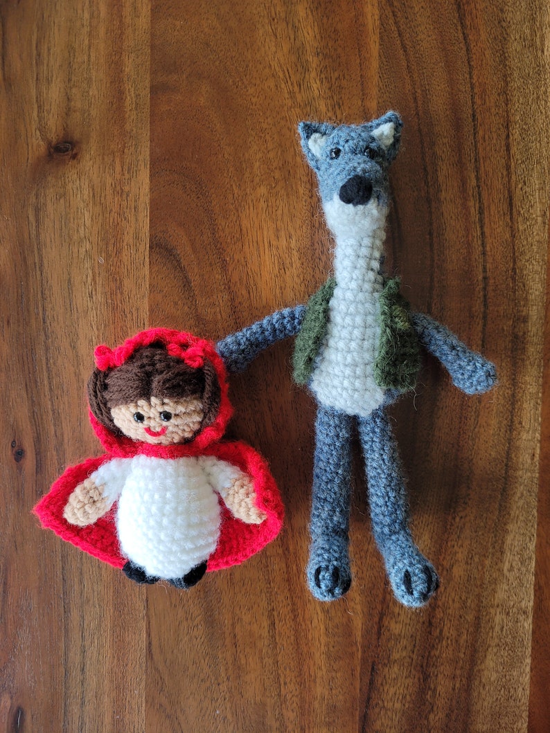 Little Red Riding Hood Kids Doll Set - Etsy
