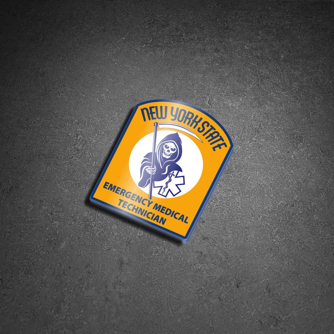 New York State EMT Stickers Skell City - Etsy