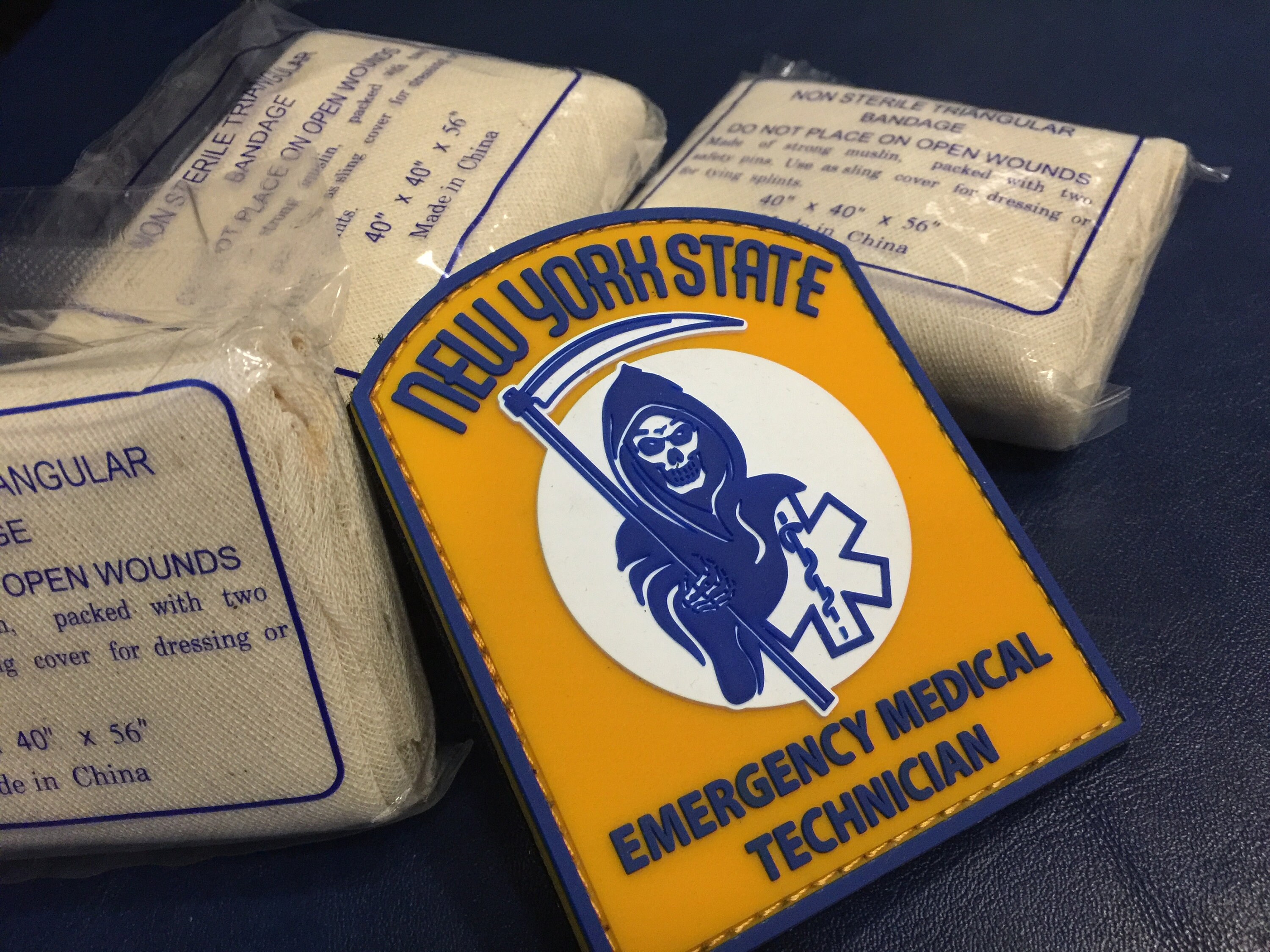 New York State EMT Patch Skell City - Etsy