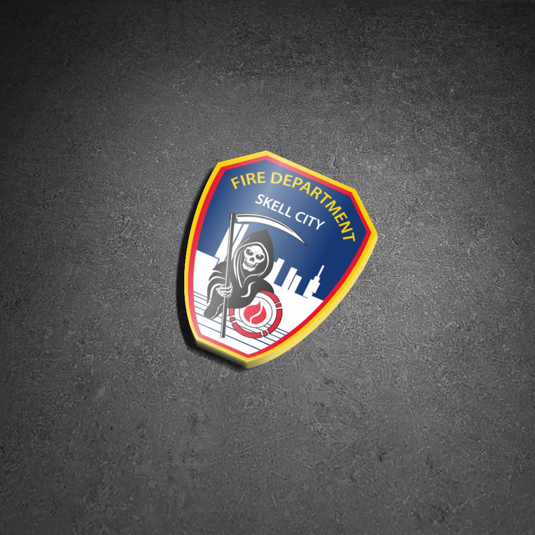 FDNY Fire Department Sticker Skell City - Etsy