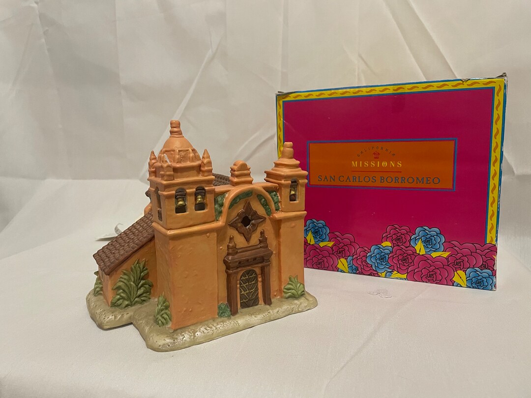 VTG Mervyn’s Ceramic California Mission W/original Box - San Carlos ...
