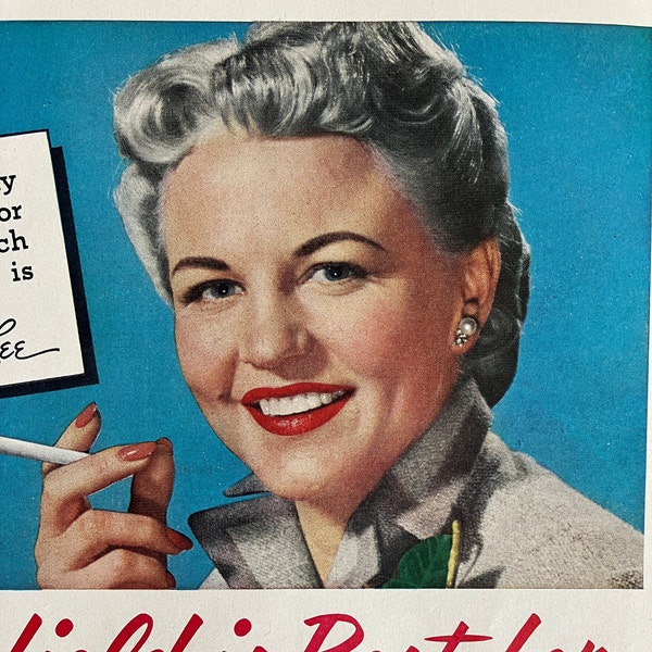Cigarette Smoking Ad - Etsy