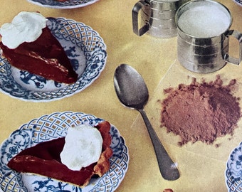 1953 Jell-o Lemon Pudding and Pie Filling Vintage Ad Vintage Jello Ad ...