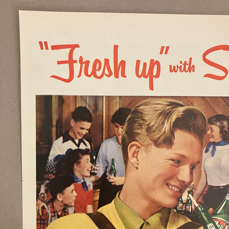 1953 7-up Vintage Ad Seven up Ad Pop Culture Vintage Advertisement ...