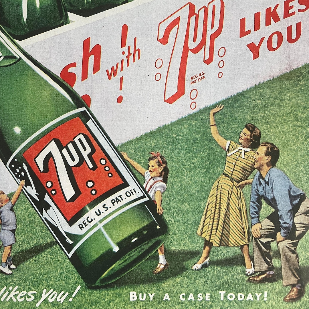 1949 7 up Vintage Ad Seven up Ad Pop Culture Vintage Advertisement ...