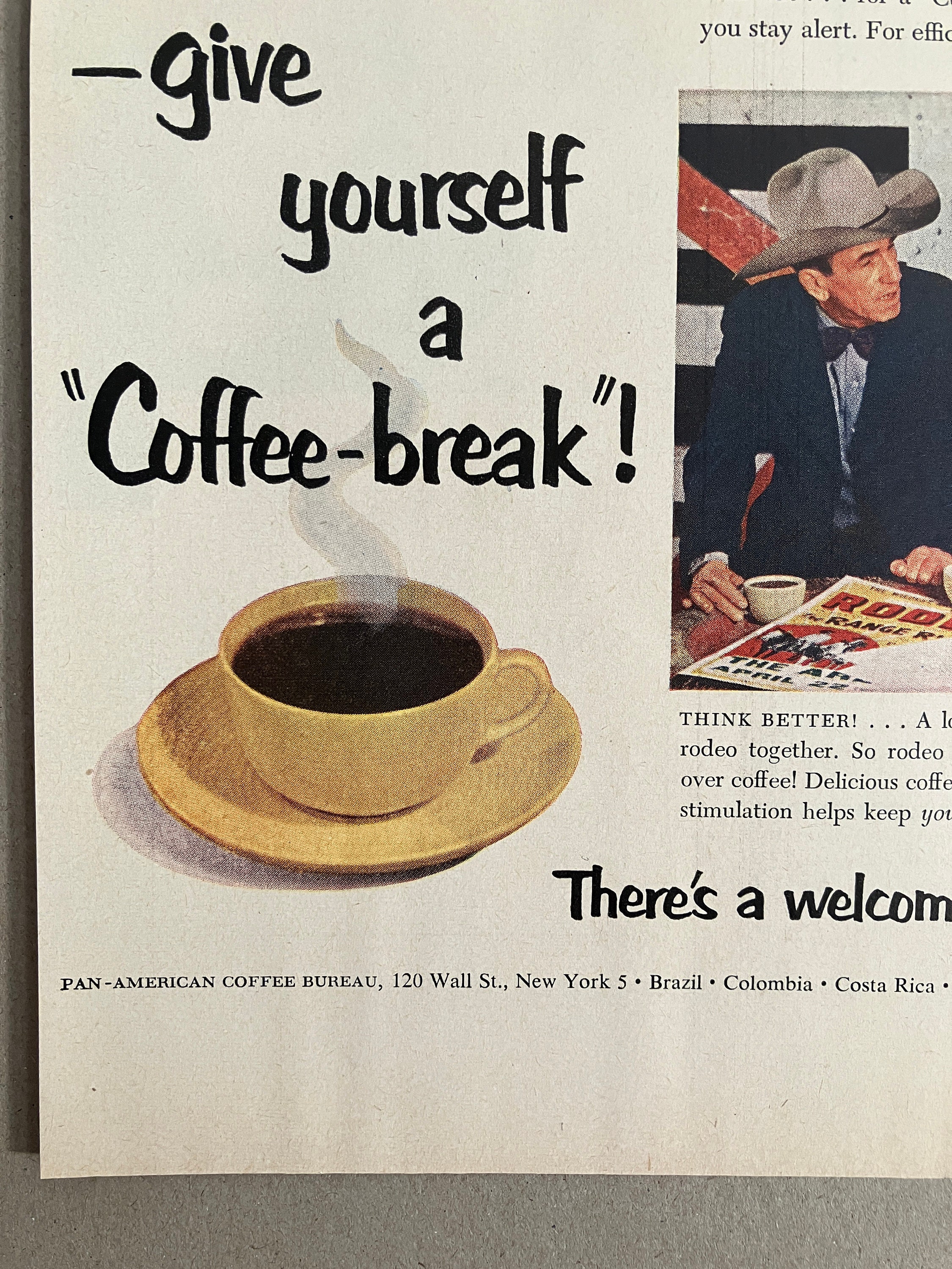 1953 Pan-american Coffee Bureau Vintage Ad Vintage Coffee Advertisement ...