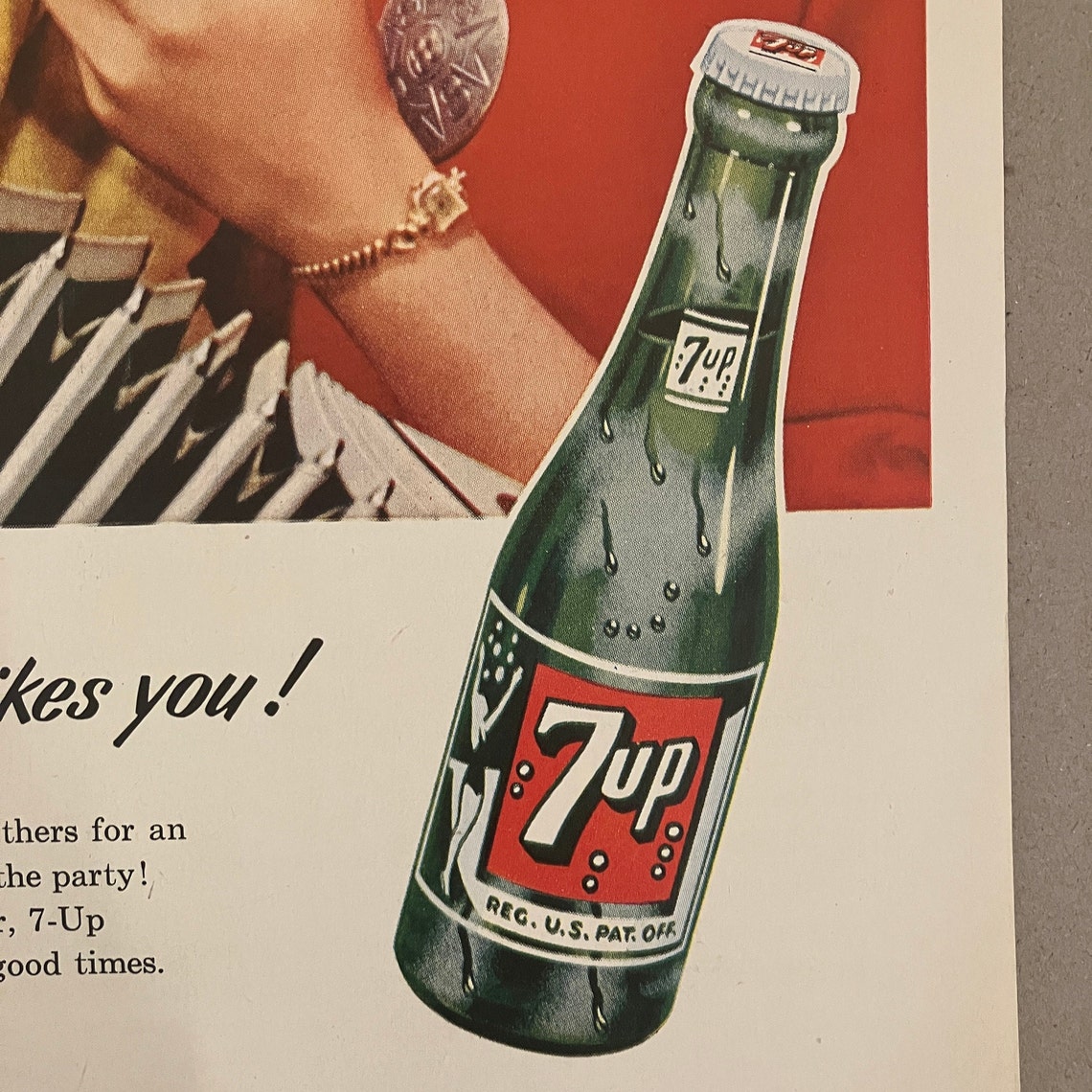 1953 7-up Vintage Ad Seven up Ad Pop Culture Vintage Advertisement ...