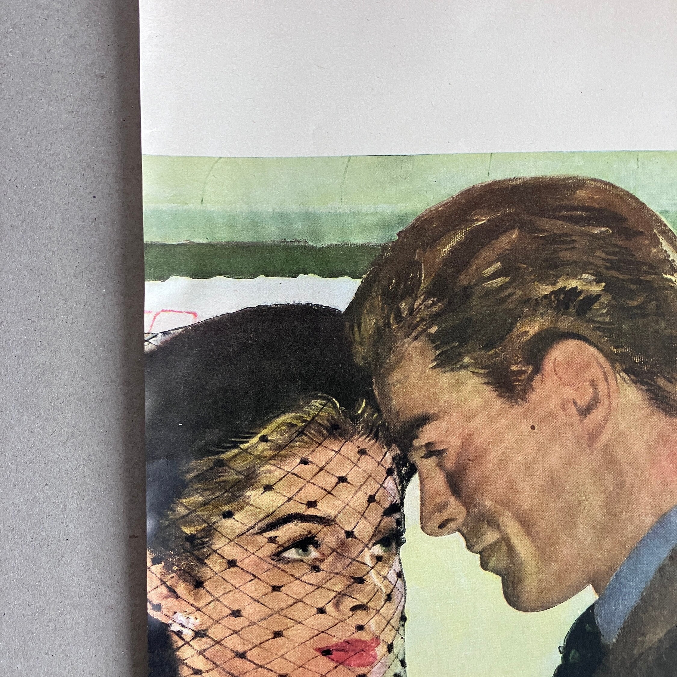 1948 Vintage Illustration Story Art 1940s Fashion Illustration Vintage ...