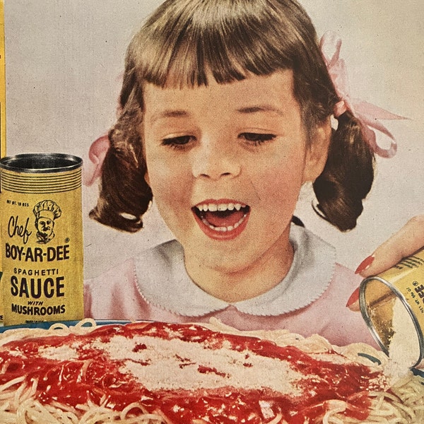 Chef Boyardee - Etsy