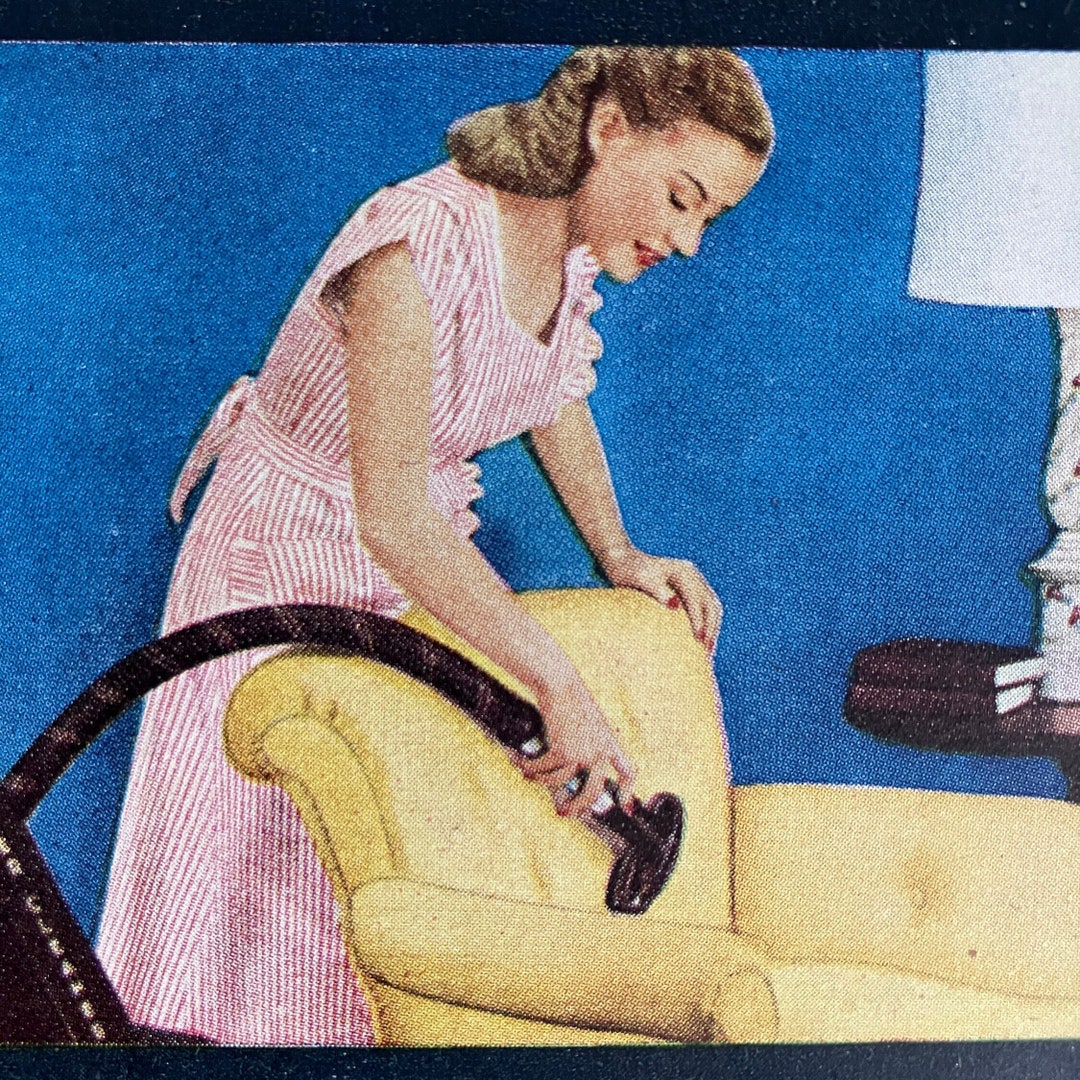 1947 Hoover Vacuum Cleaners Vintage Ad 1940s Housewife Vintage ...