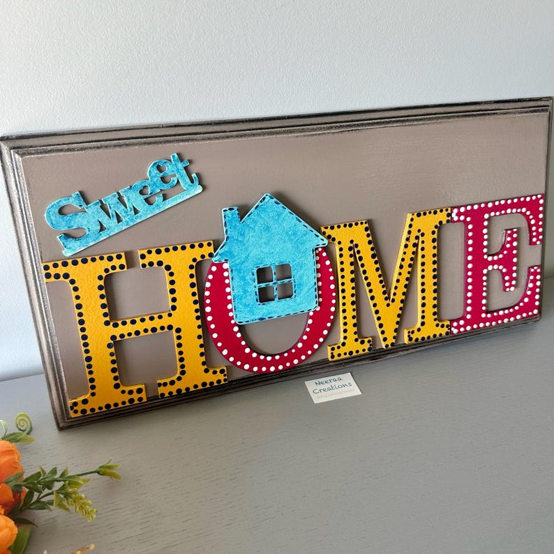Sweet Home Wall Decor - Etsy