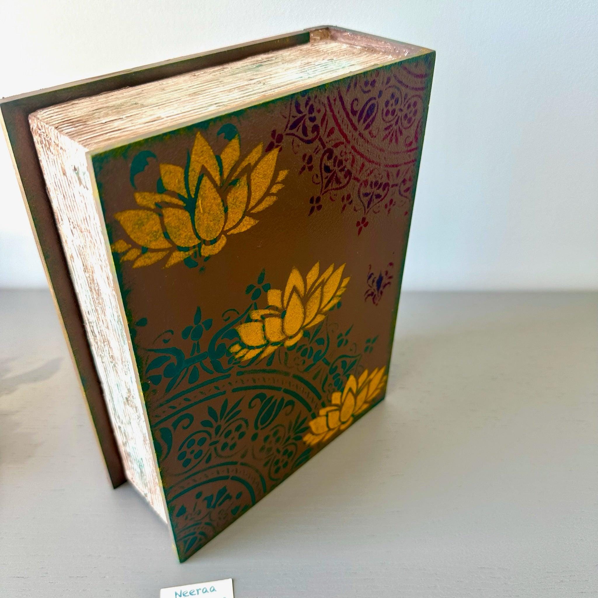 Buddha and Book Design Box - Etsy