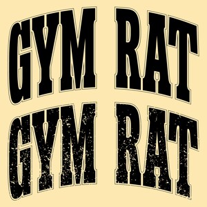 Gym Rat SVG PNG, Varsity Svg, Girls Who Lift Svg, Leg Day Svg, Workout ...