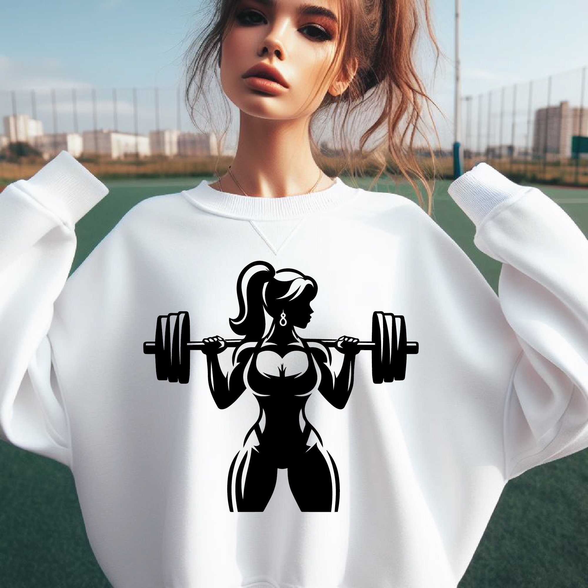 Fitness Girl Svg ,black Woman Svg, Workout SVG Bundle, Woman With ...