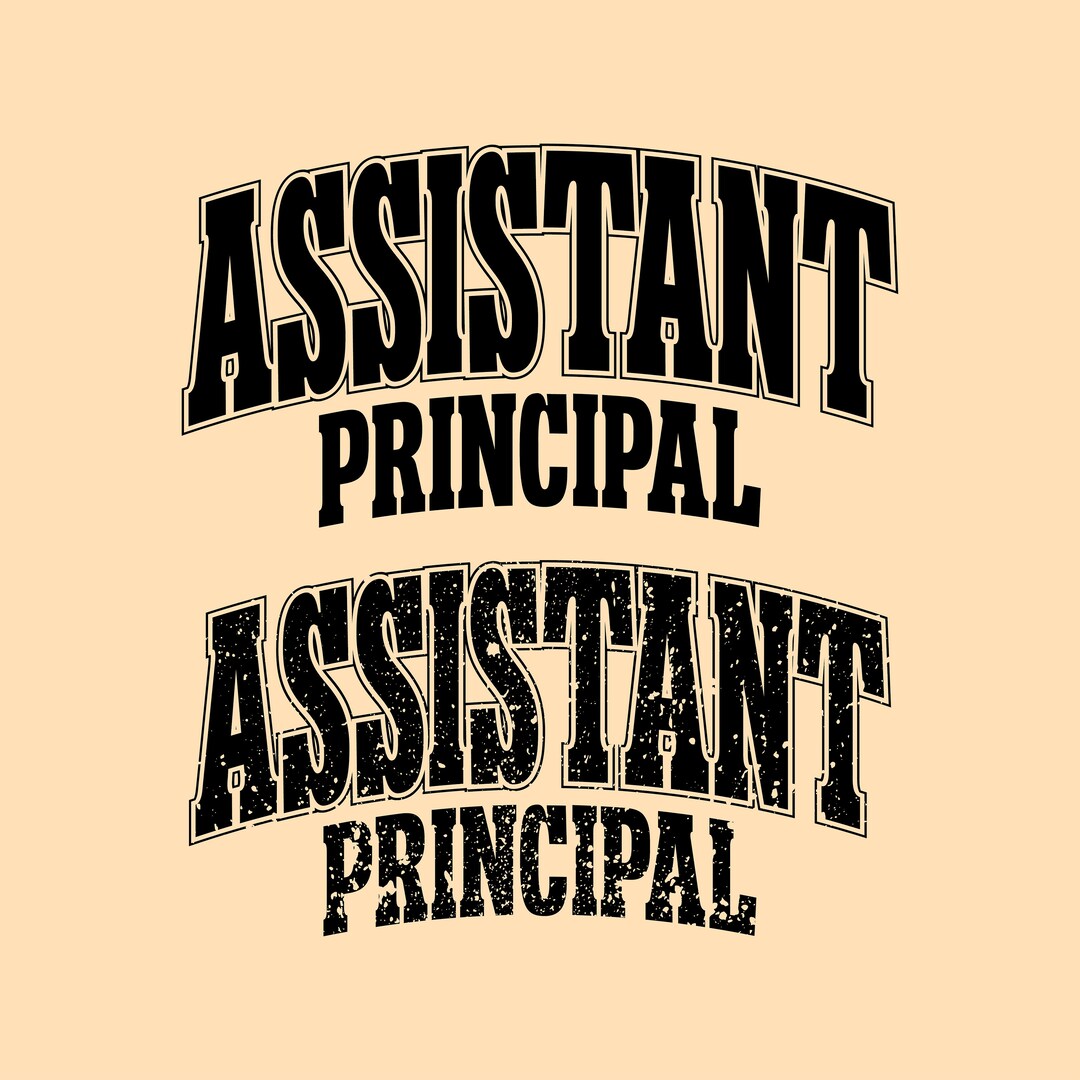 Assistant Principal Svg Png, Teacher's Day Gift ,gift for Principal ...