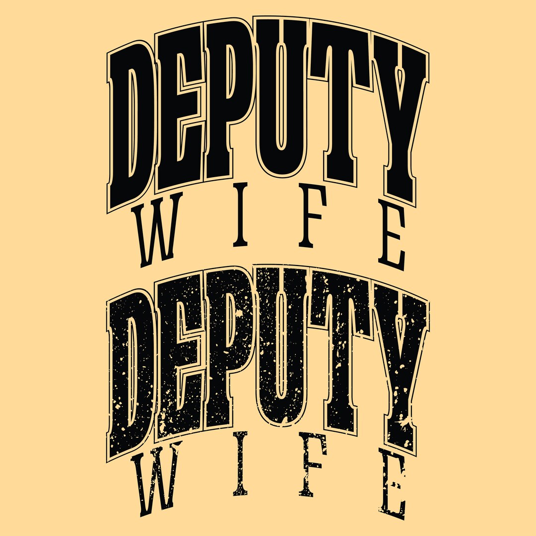 Deputy Wife SVG, Deputy Wife PNG Sublimation Designs, Police Wife Svg ...