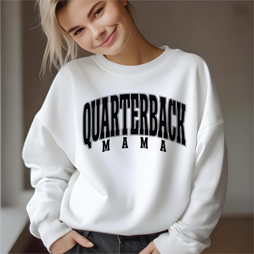 Quarterback Mama Svg Png, Football Shirt Svg, School Sports Cut File ...