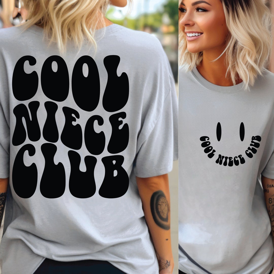 Cool Niece Club SVG PNG Cut File Sublimation Design, Best Niece Svg ...